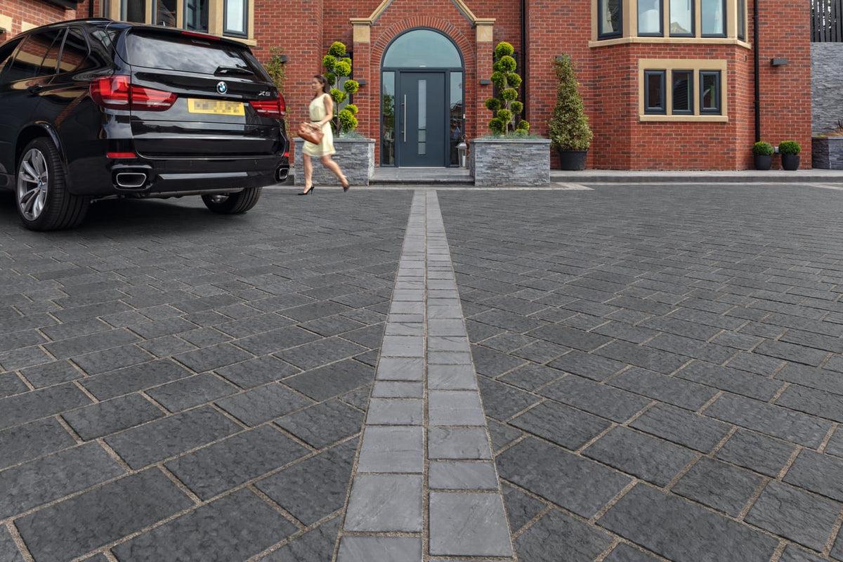 Drivesys Flamed Stone Block Paving by Marshalls | Driveways UK – Paving ...